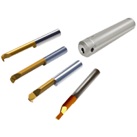 Smal part machining with mini-cut tools