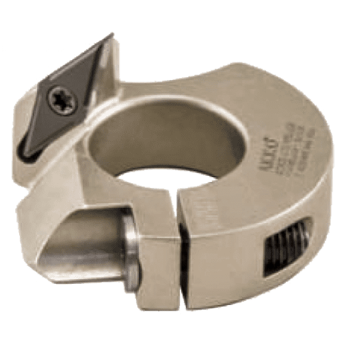 Chamfer ring for insert drills