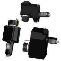 Driven tools for CNC lathes