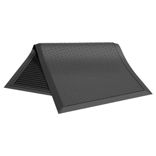 Ergonomic workplace mat made of natural rubber, LUCHS