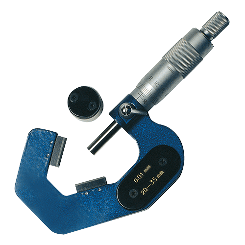 Three point outside micrometer 670 for triangular workpieces