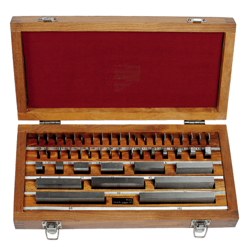 Endmaßsatz DIN EN ISO 3650 als Hartmetall Endmaße