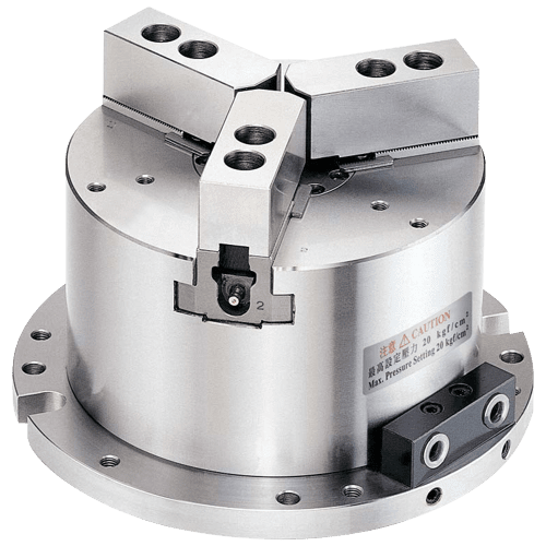 Pneumatisch-hydraulisches 3 Backen Spannfutter MO