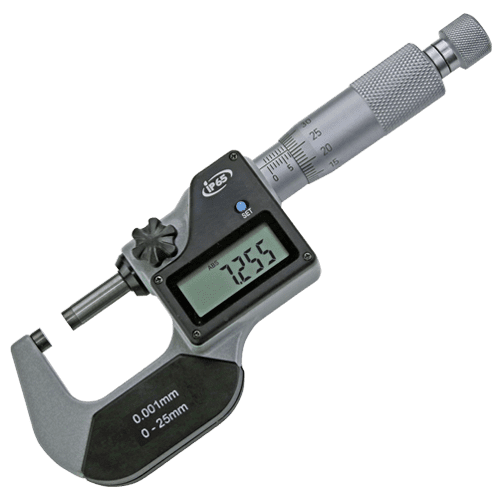 Digital outside micrometer IP65, type 6028