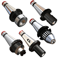 DIN 2080 tool holders as milling machine accessories
