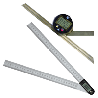 Protractors, bevel protractor with magnifier or digital