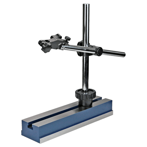 Universal dial indicator stand with t-slot, type S21