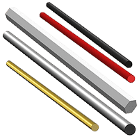 Materials / semi-finished products for technical application