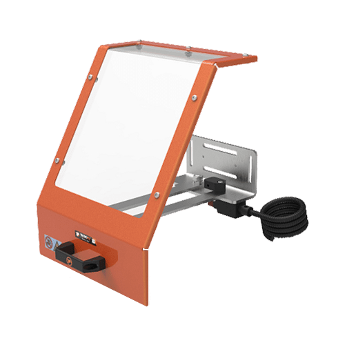 Safety guard pivotable sideways PTO 17