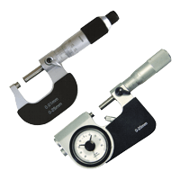Analog outside micrometers in various designs
