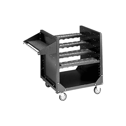 Tool trolley for tool rack inserts