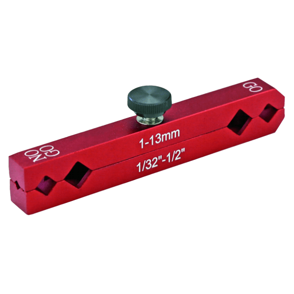 Pin gauges holder for measuring pins