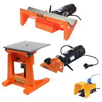 Makra edge deburring machine for inner and outer edges