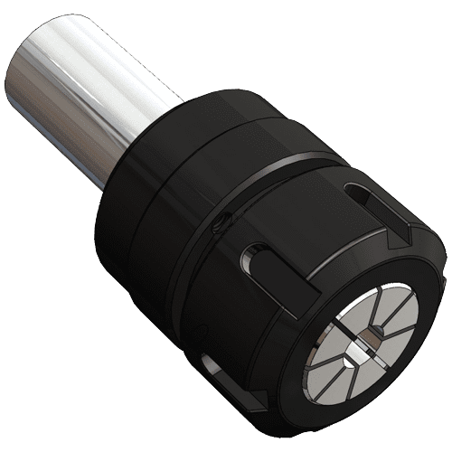 Floating chuck for reamers with cylindrical shank