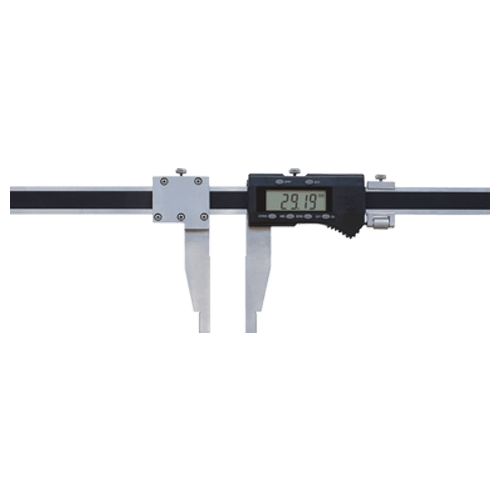 Digital control caliper, moveable jaws, INOX, type AZ51/V